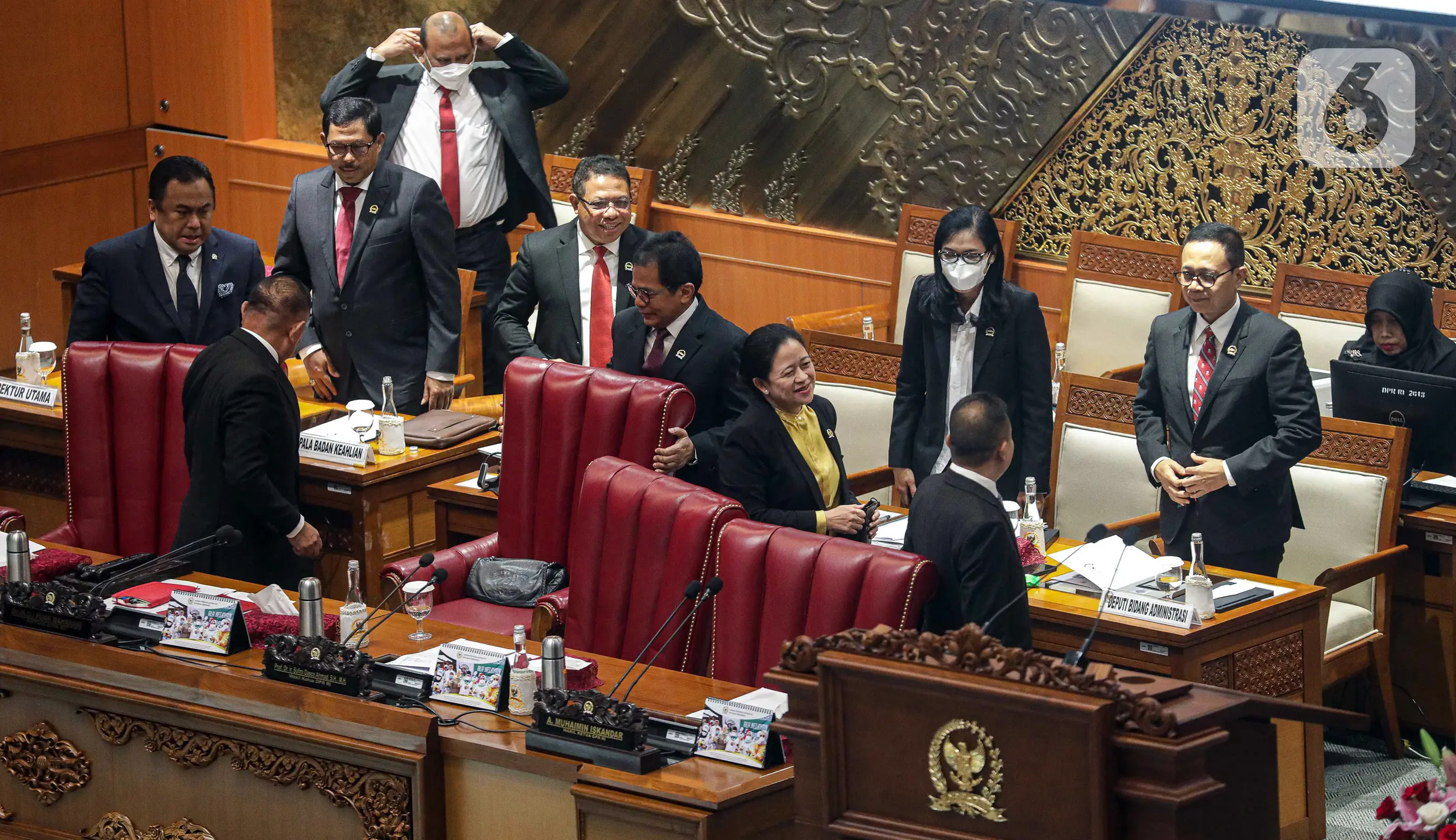 Hanya 76 Anggota DPR yang Hadir Secara Fisik pada Pembukaan Masa Sidang V 2022-2023 - Foto ...