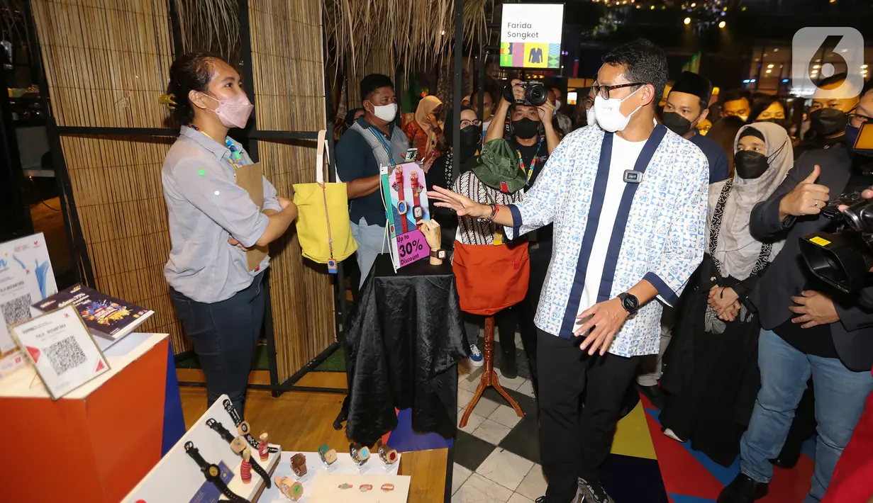 FOTO: Apresiasi Kreasi Indonesia Mampu Tingkatkan Pendapatan UMKM - Foto Liputan6.com