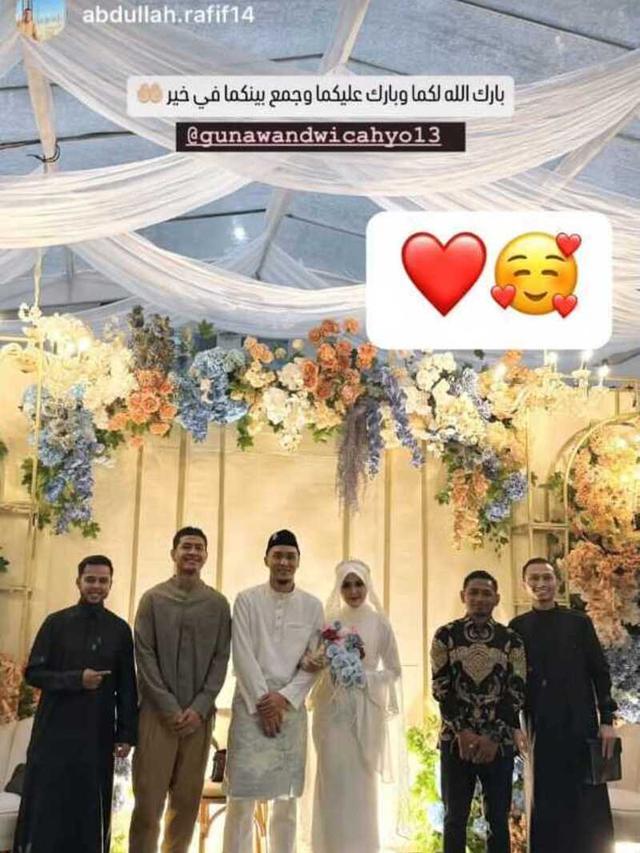 Potret Pernikahan Gunawan Dwi Cahyo dengan Alya Nabila yang Digelar ...