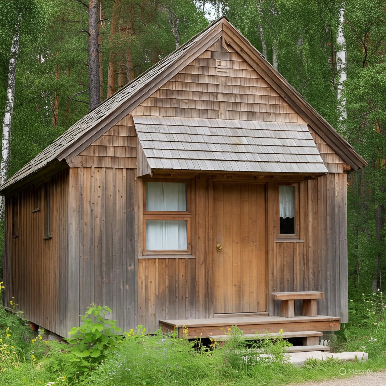7 Gambar Rumah Kayu Kecil Sederhana yang Inspiratif dan Ramah Kantong