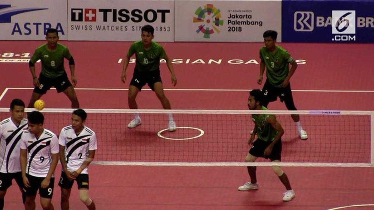 VIDEO: Final Sepak Takraw Beregu Indonesia Bertemu Jepang - Asian Games ...