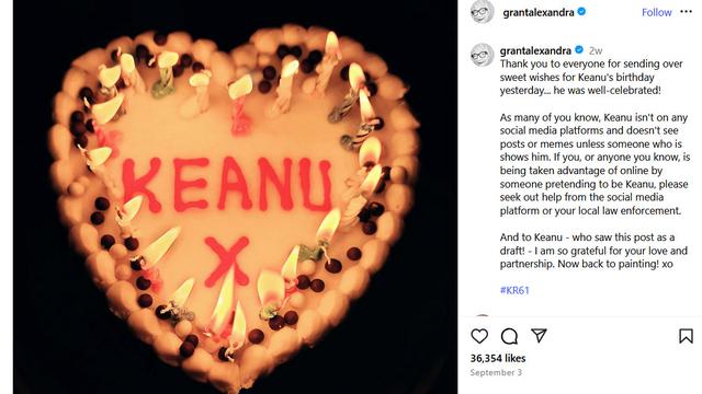 Heboh Kabar Keanu Reeves Menikahi Alexandra Grant, Ini Kata Perwakilan ...