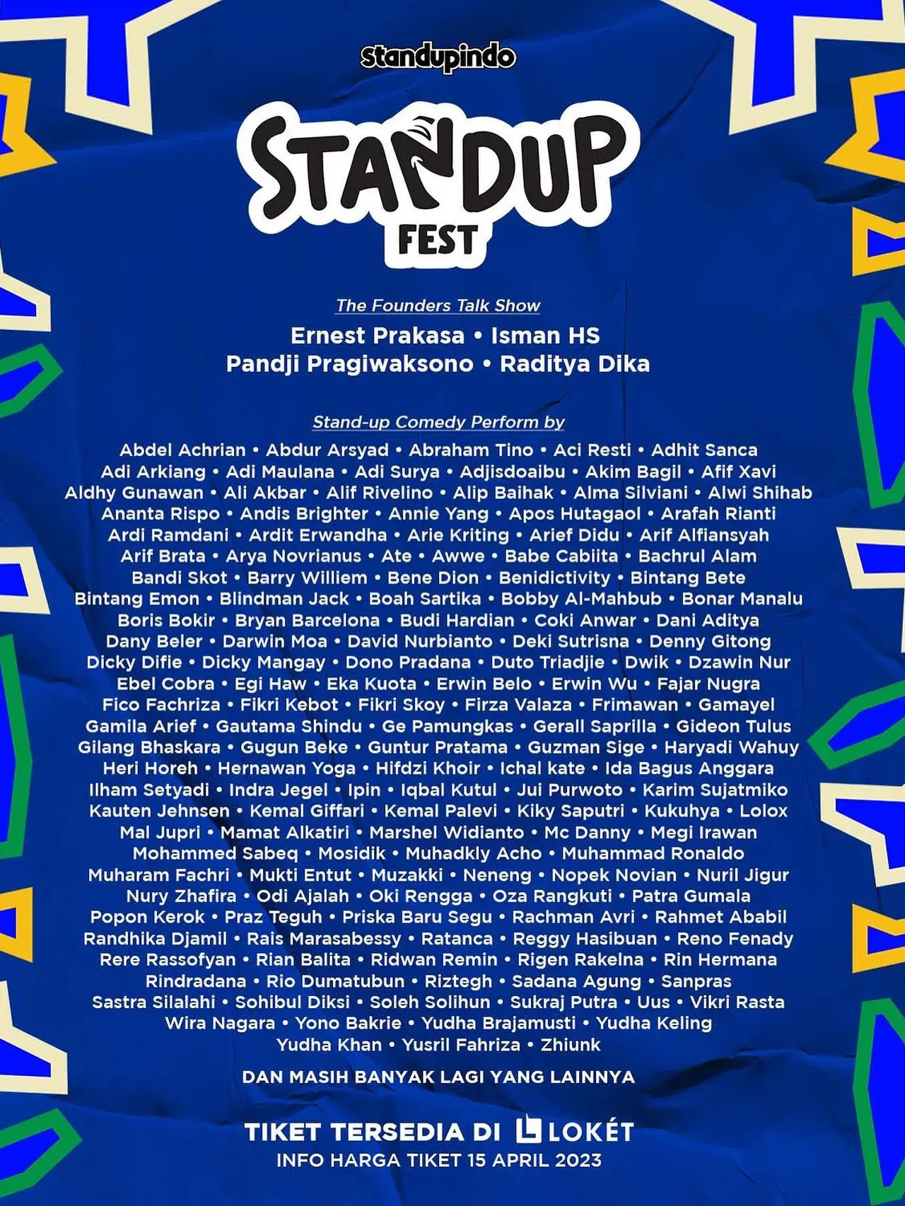 Standup Fest 2023 Kembali Digelar Setelah 8 Tahun Absen, Siap Hadirkan 5 Founder dalam 1 ...