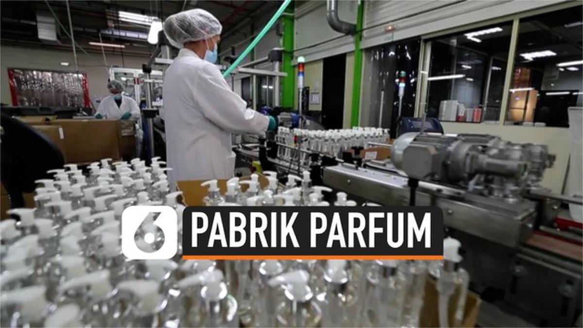 VIDEO: Pabrik Parfum Produksi Gel Disinfektan untuk Panti Jompo