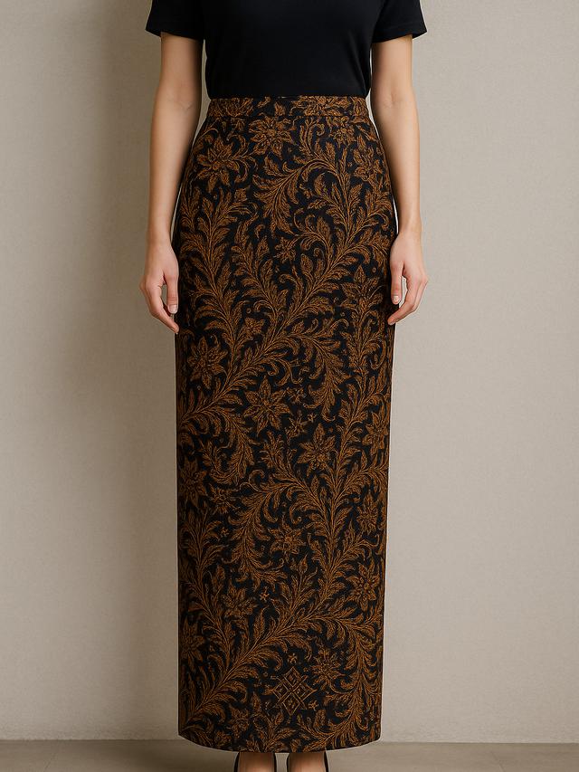 11 Model Rok Span Batik 2025 untuk Gaya Kasual, Tampil Elegan dengan ...