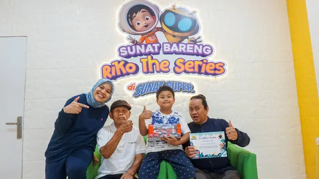 Animasi Riko The Series Gelar Sunat Bareng, Bikin Anak-Anak Tidak Takut ...