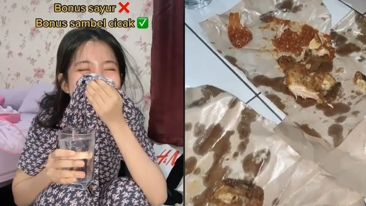 Bikin Mual, Gadis Ini Temukan Cicak Mati di Sambal Pecel Ayam yang Dibelinya - Hot Liputan6.com