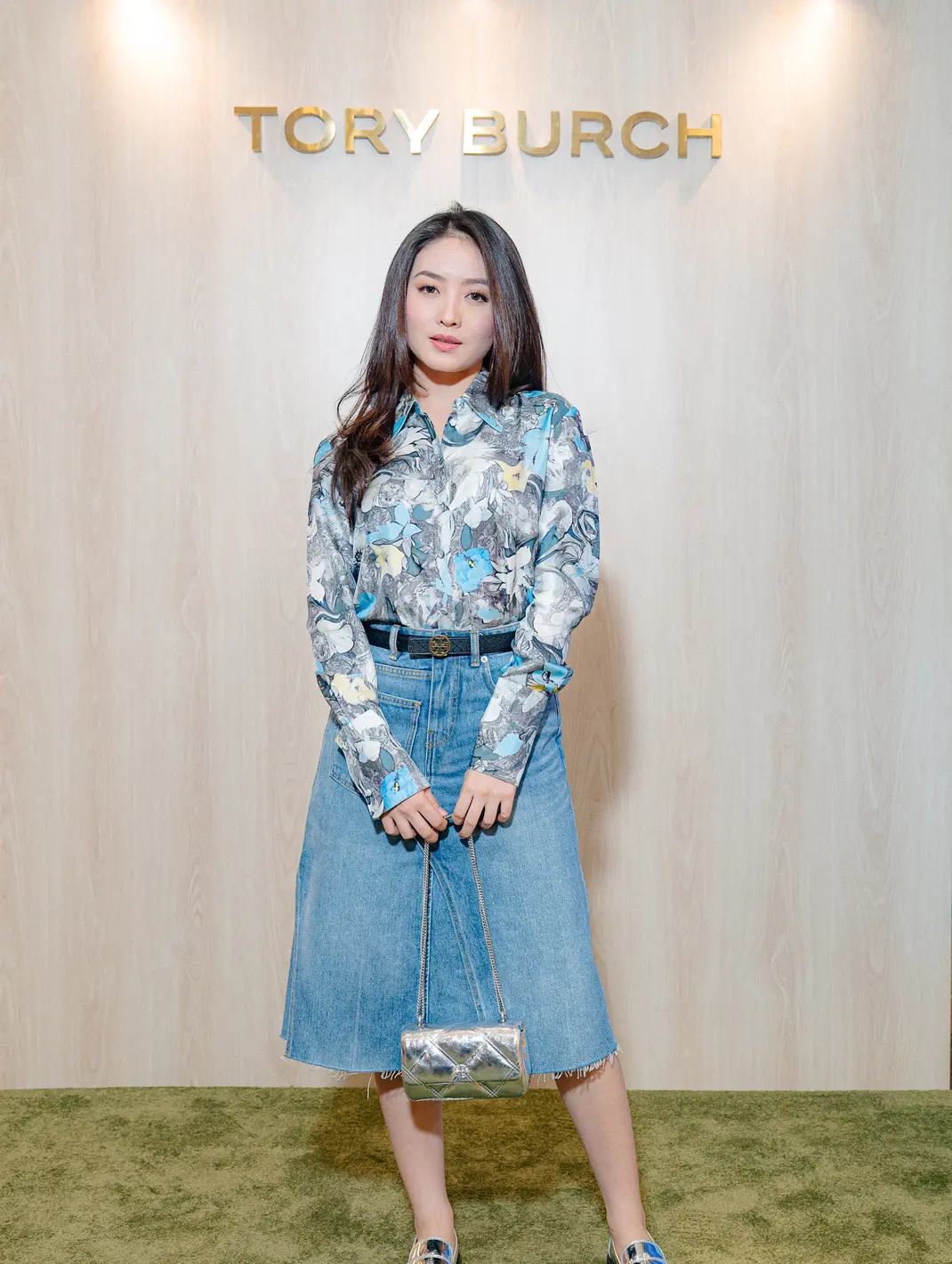 8 Adu Gaya Beby Tsabina, Natasha Wilona, dan Tantri Namirah saat Hadiri Tory Burch Fall24 ...