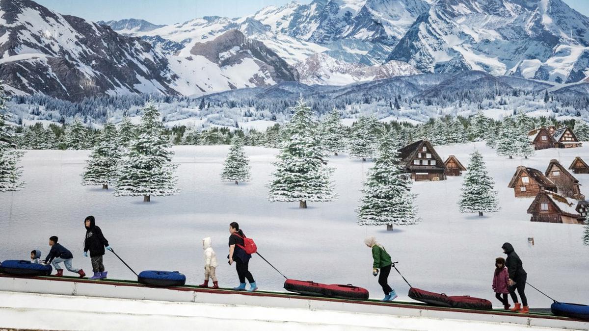 Libur Natal dan Tahun Baru, Yuk Nikmati Taman Salju Bertema Jepang di ...