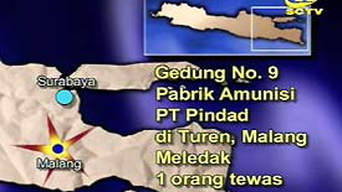 Gedung Pindad Malang Meledak - News Liputan6.com