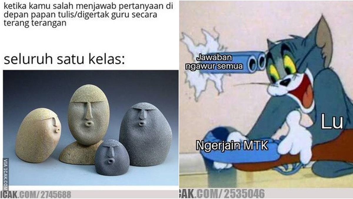 6 Meme Momen Tanya Jawab Soal dengan Guru di Kelas Ini Bikin Ngakak ...