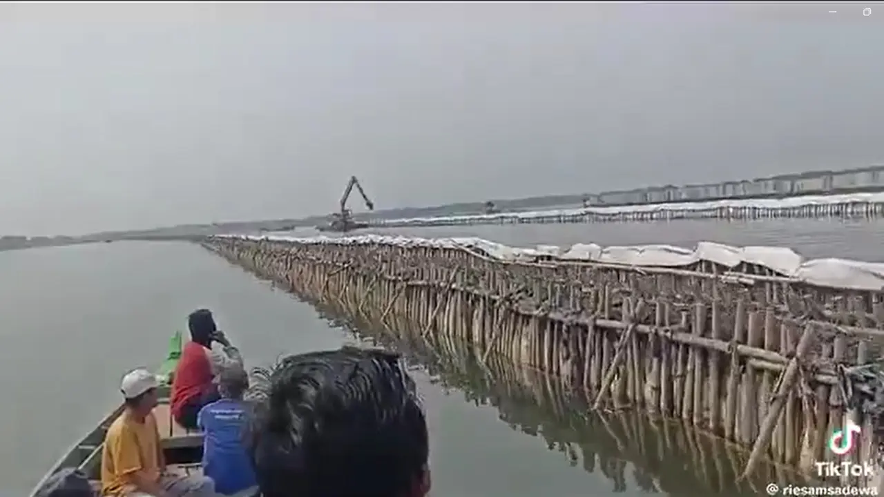 Pemilik Pagar Laut di Bekasi Terungkap, Sudah Disegel KKP - Bisnis Liputan6.com