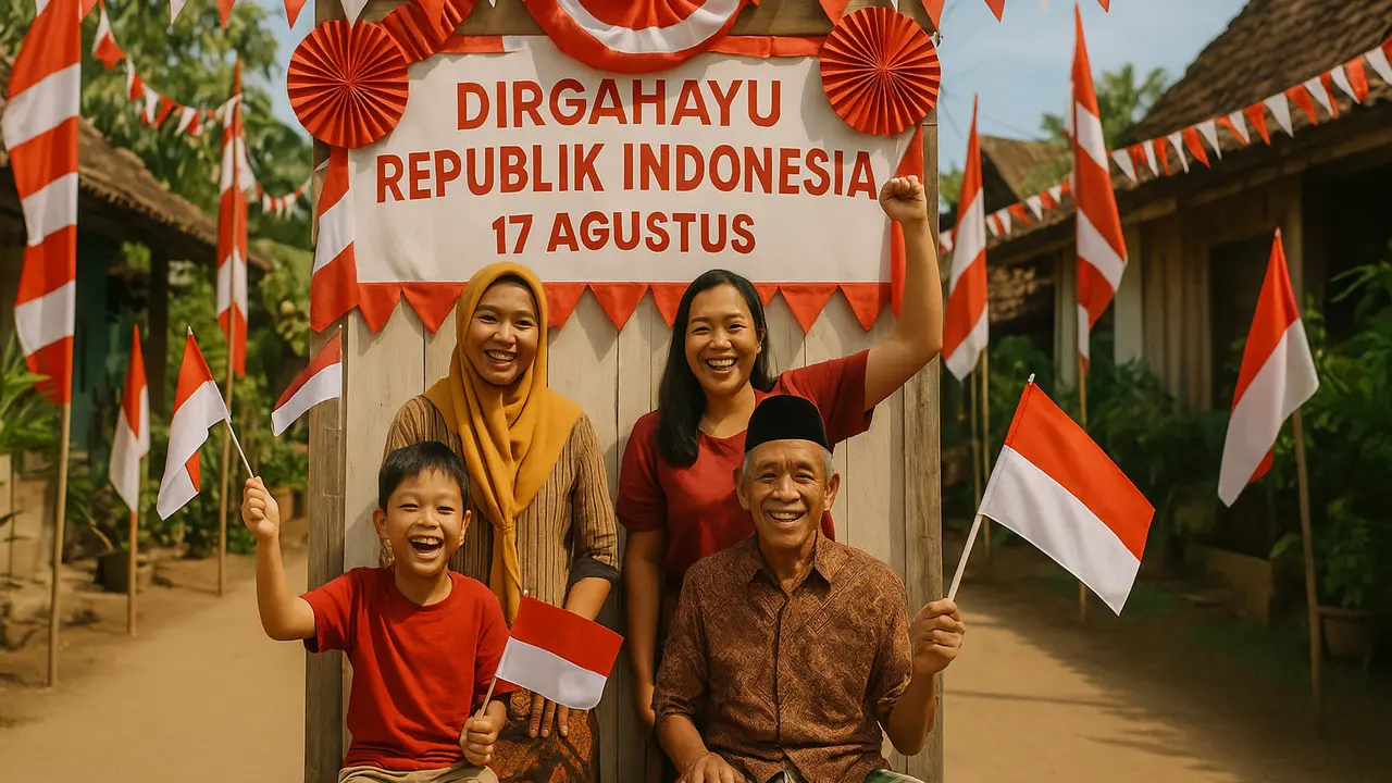 10 Desain Photo Booth 17 Agustus yang Cocok untuk Merayakan Hari ...