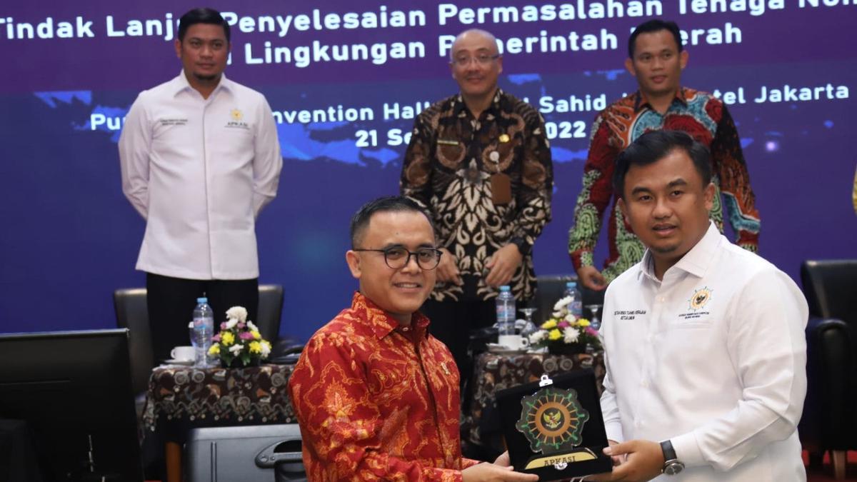Rakor dengan Kemenpan-RB, Apkasi Perjuangkan Nasib Tenaga Honorer Non-ASN - News Liputan6.com