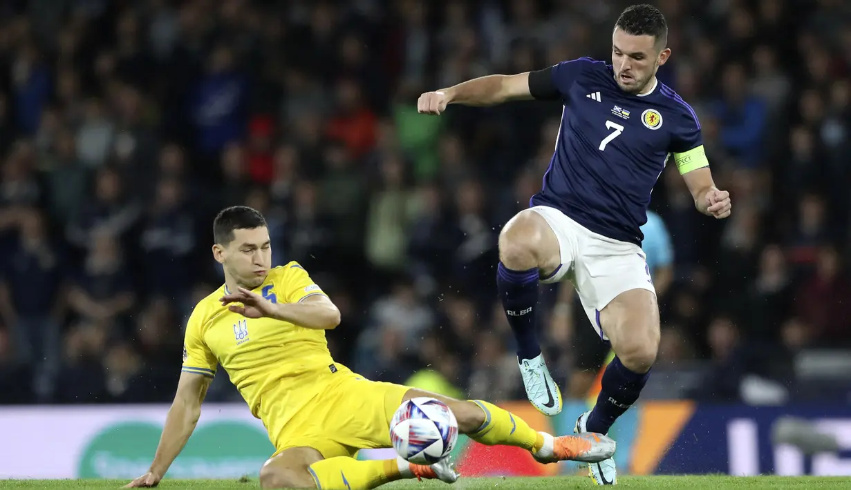 Foto: Tuntaskan Misi Balas Dendam, Skotlandia Gulung Ukraina 3 Gol ...