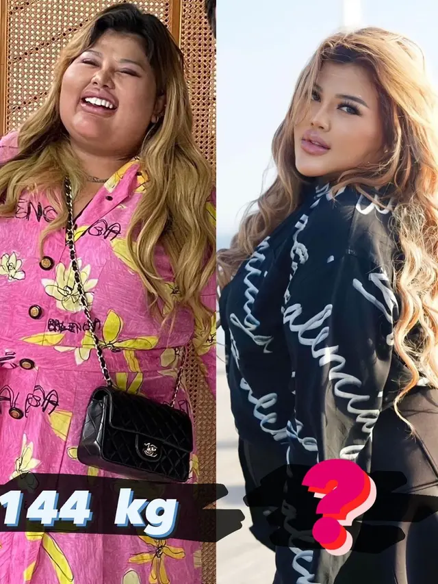 6 Potret Shindy Samuel di Pesta Ultah Sang Suami, Sukses Turun BB di Bawah 110 Kg - Hot Liputan6.com