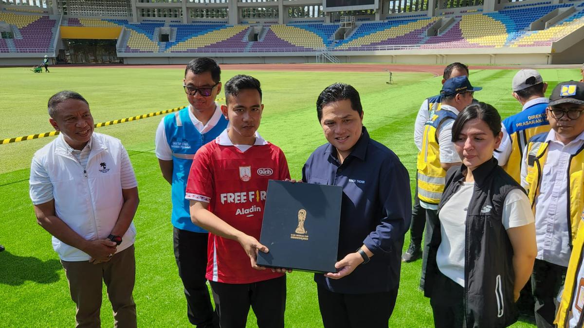 Erick Thohir Puas Dengan Stadion Manahan Yang Jadi Venue Final Piala