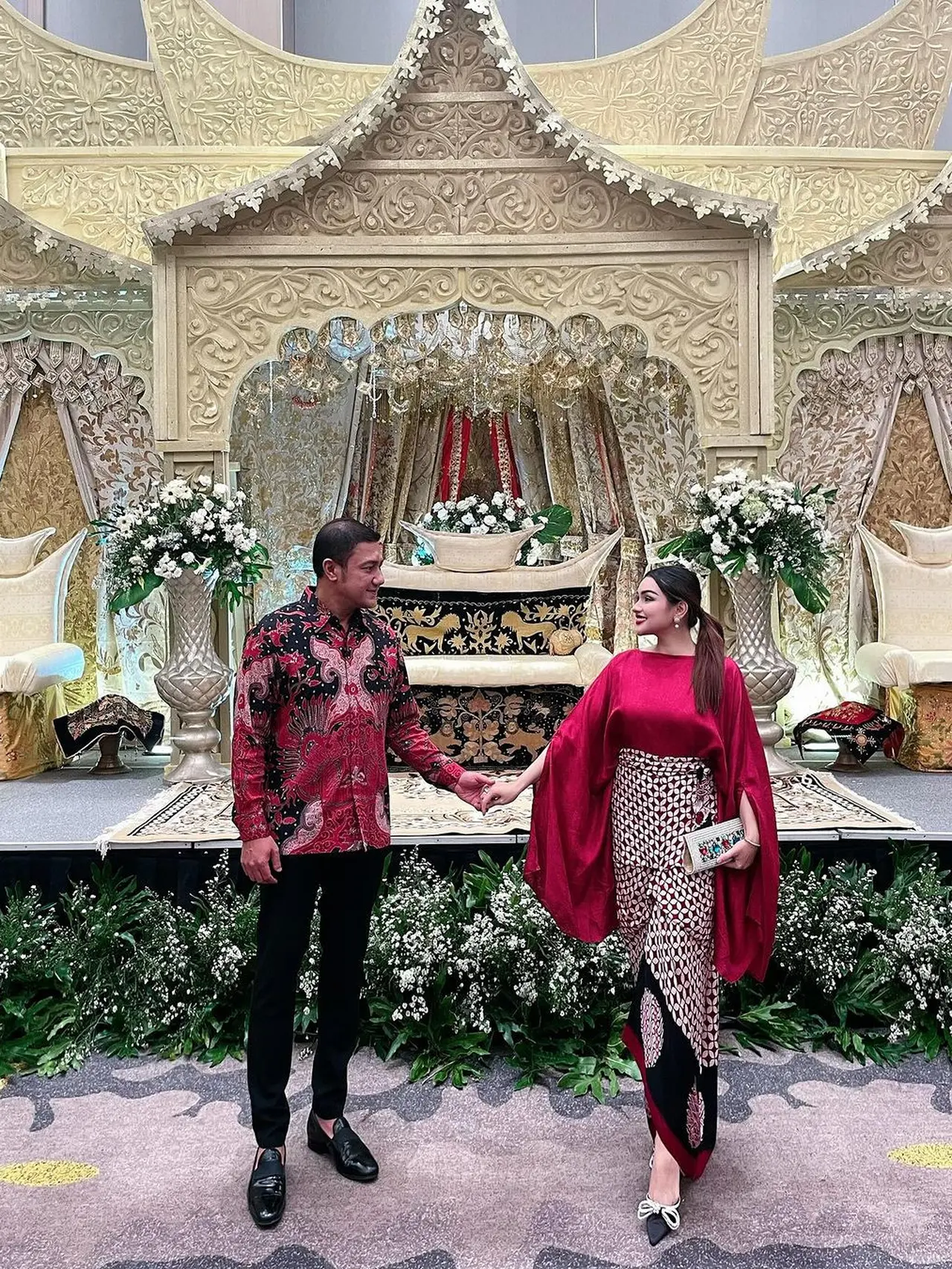 Potret Kompak Nurah Syahfirah dan Teuku Rafly saat Kondangan, Tampil ...