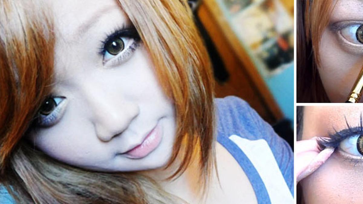 Tutorial Makeup Mata Boneka Yang Cantik dan Imut