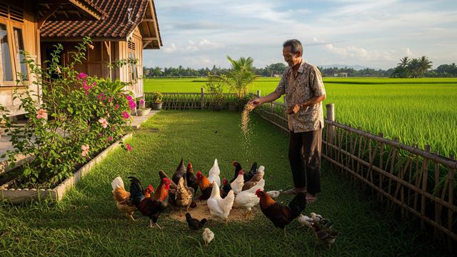 15 Ide Ternak Hewan Mini untuk Pensiunan yang Tinggal di Rumah Dekat Sawah