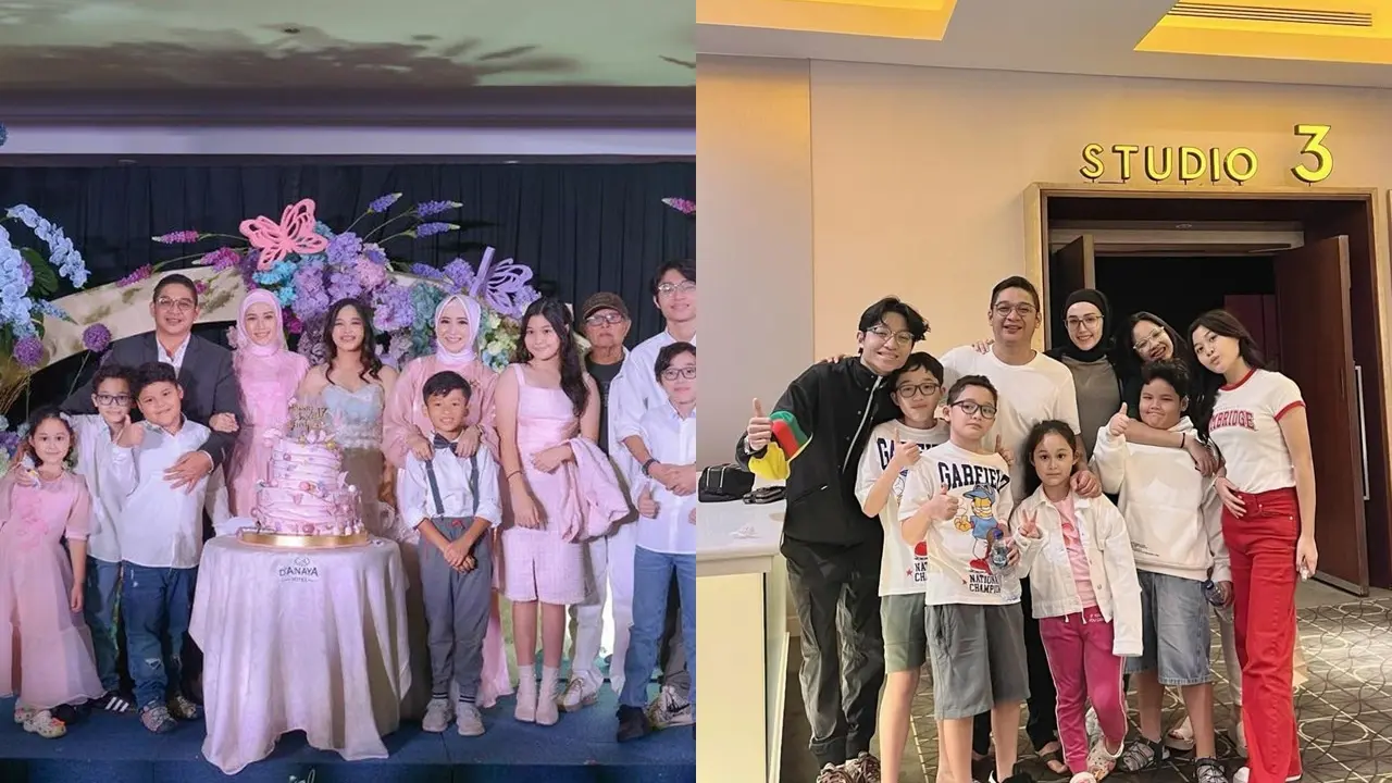 7 Potret Kedekatan Pasha Ungu dan Ketujuh Anaknya yang Kompak, Beda Ibu ...