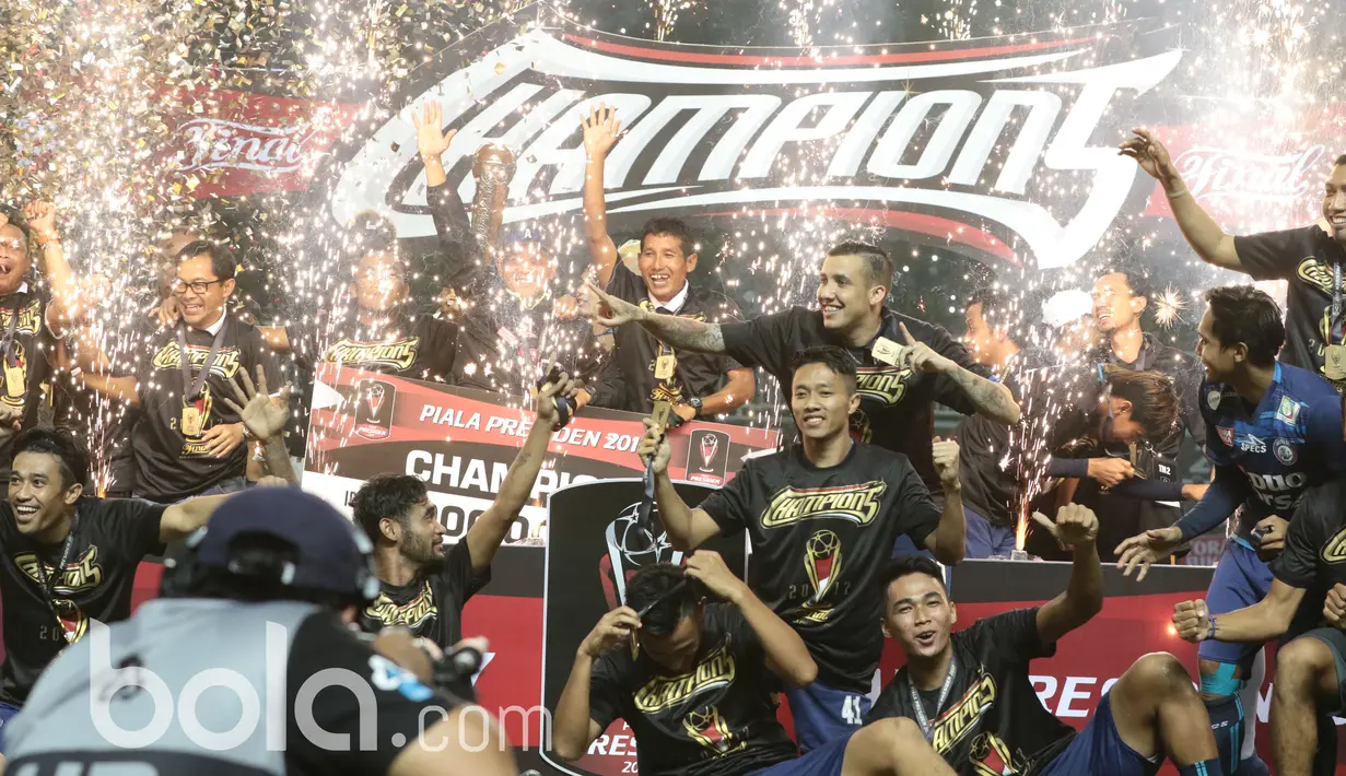 Arema FC Juara Piala Presiden 2017 - Indonesia Bola.com