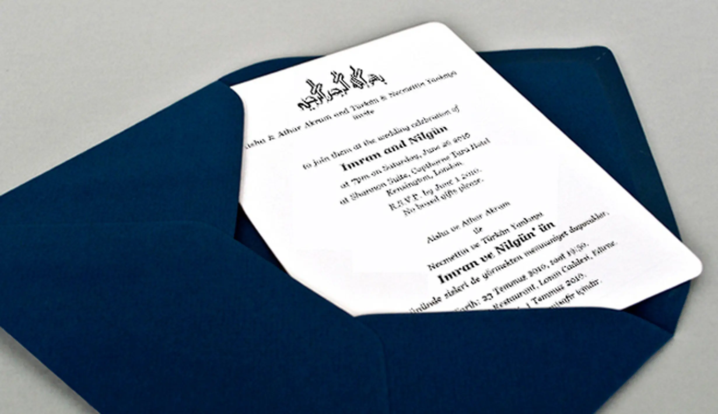 14 Inspirasi Desain Undangan Pernikahan Islami