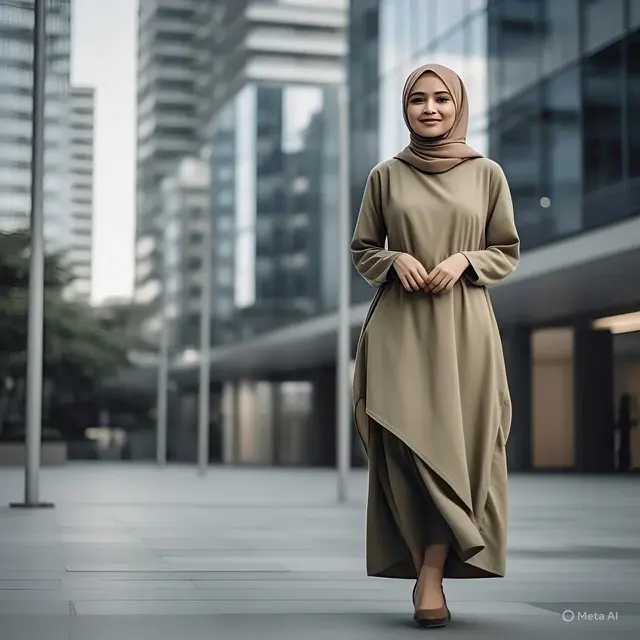 7 Model Baju Keki Gamis yang Elegan dan Anggun, Gaya Trendi Masa Kini ...