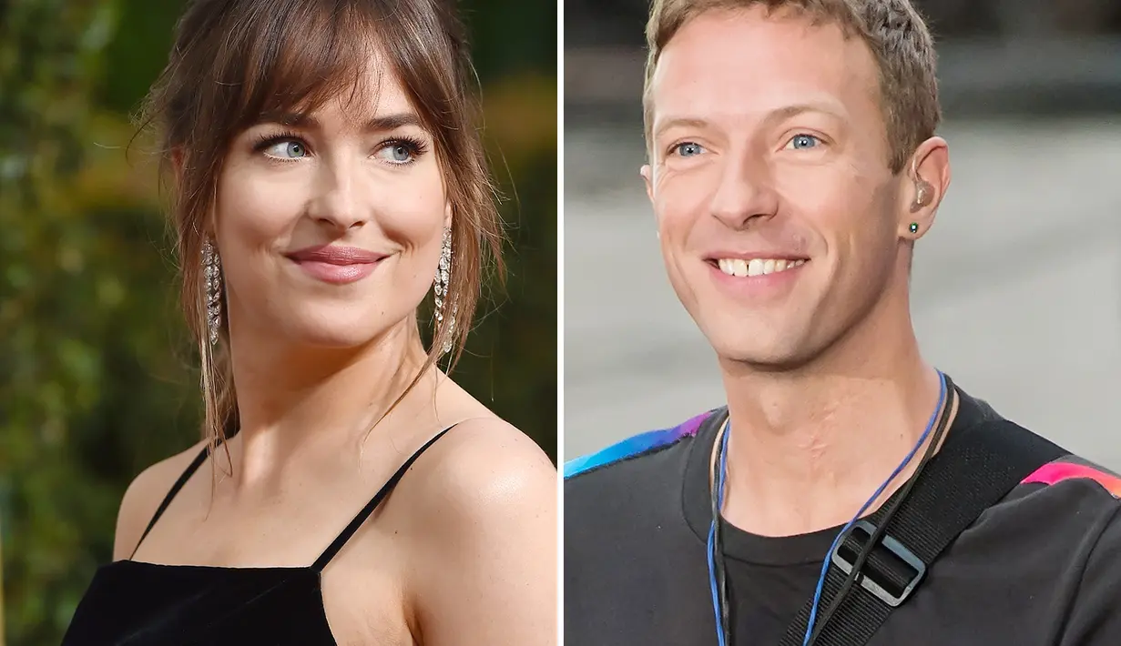 Jarang Terlihat Hubungan Dakota Johnson Dan Chris Martin Makin Dekat