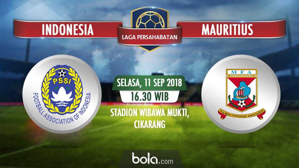 Susunan Pemain Timnas Indonesia Vs Mauritius: Boaz - Lilipaly Jadi Starter