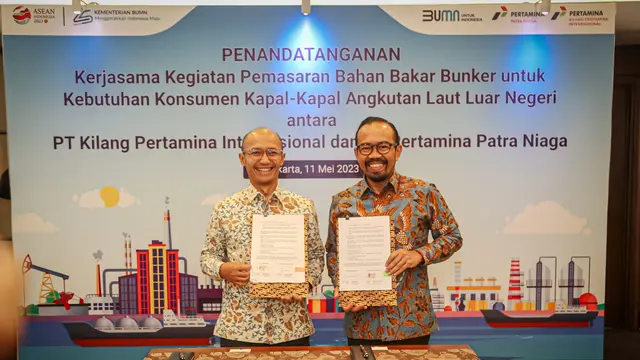 Perluas portfolio Bisnis, Pertamina Patra Niaga Salurkan Bahan Bakar Bunker untuk Kapal Angkutan ...