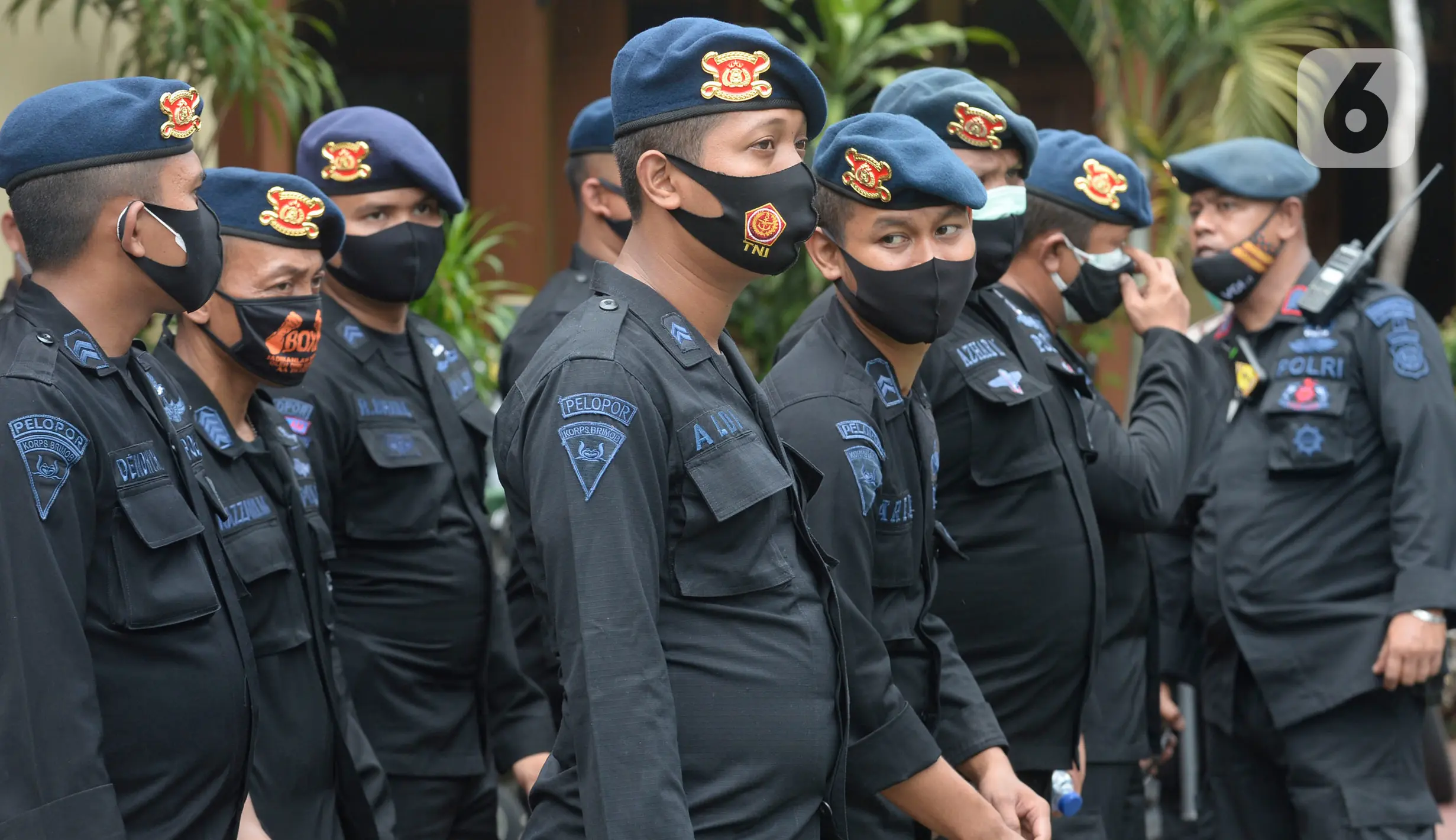 FOTO: Apel Pengamanan Pilkada Tangsel 2020 - Foto Liputan6.com