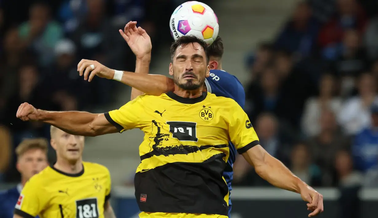 Taklukkan Hoffenheim, Borussia Dortmund Melesat ke Puncak Klasemen ...