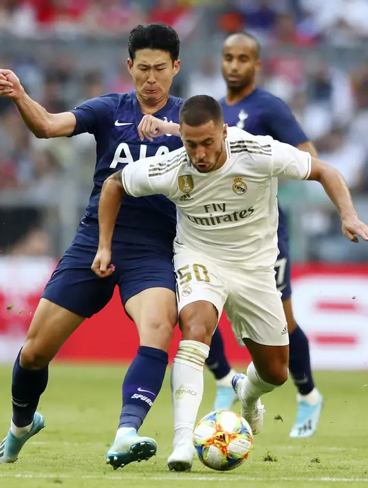 FOTO: Gol Harry Kane Antar Tottenham Kalahkan Real Madrid di Audi Cup ...