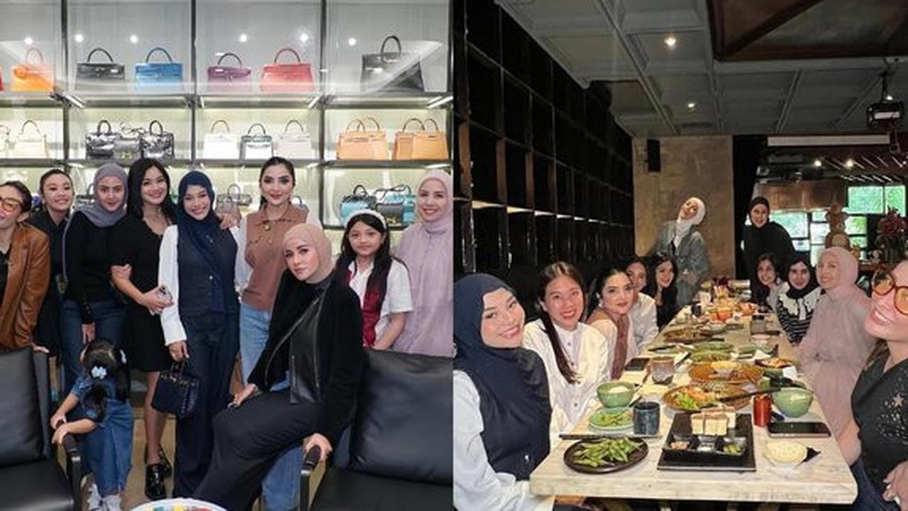 Tetap Kompak dan Positif Vibes, Intip Potret Geng Artis Cendol Kembali ...
