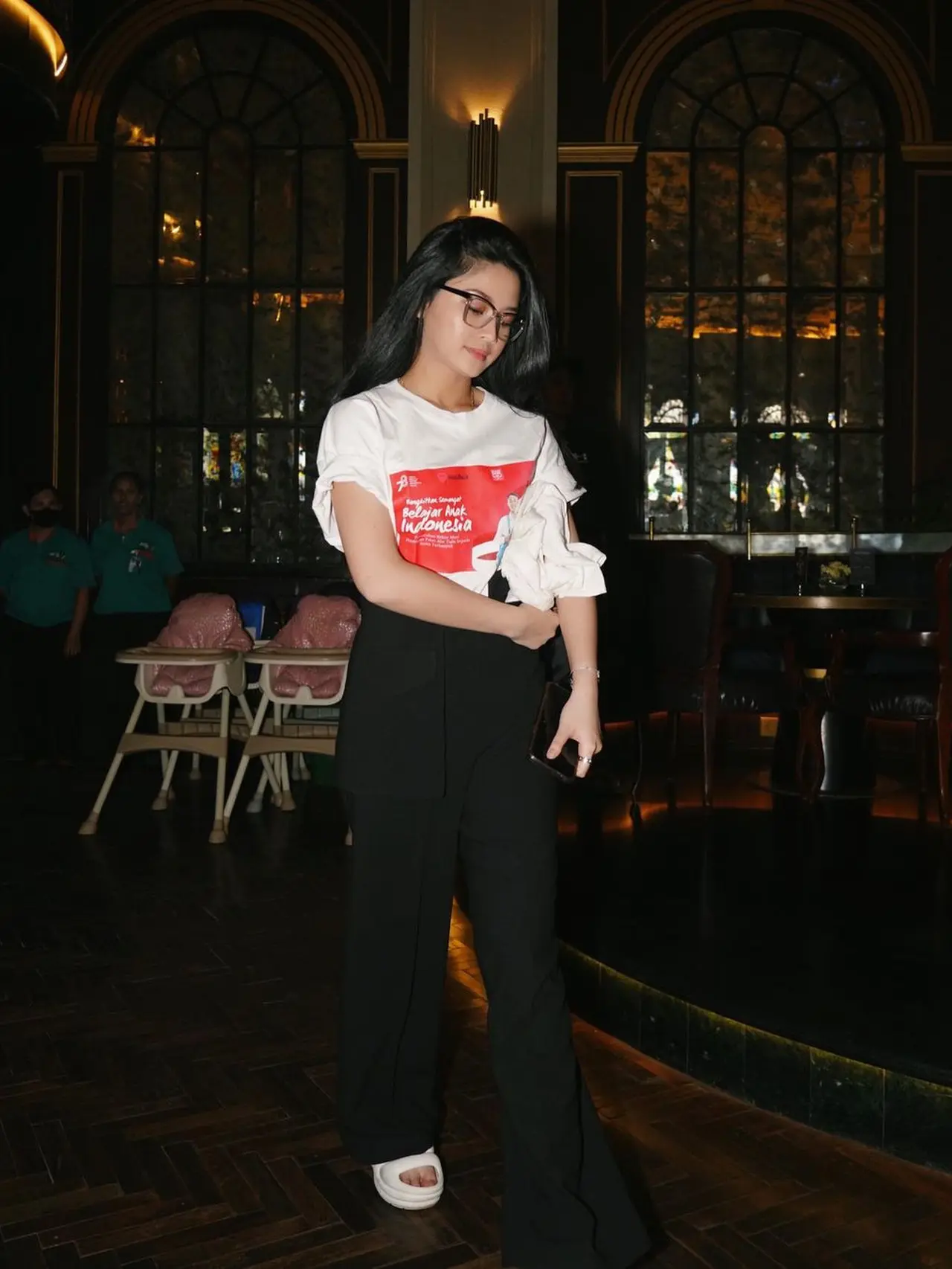 Menyambut HUT ke-78 RI, Yoriko Angeline Semringah Berhasil Cetak Rekor MURI Bareng Rekan ...