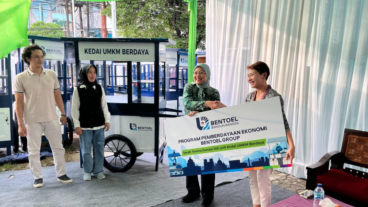 Asik, 100 UMKM di Jabodetabek dan Jawa Timur Dapat Bantuan Gerobak Gratis