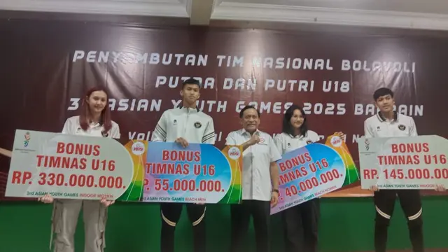 Lampaui Target di Asian Youth Games 2025, Timnas Voli Indonesia U-18 ...