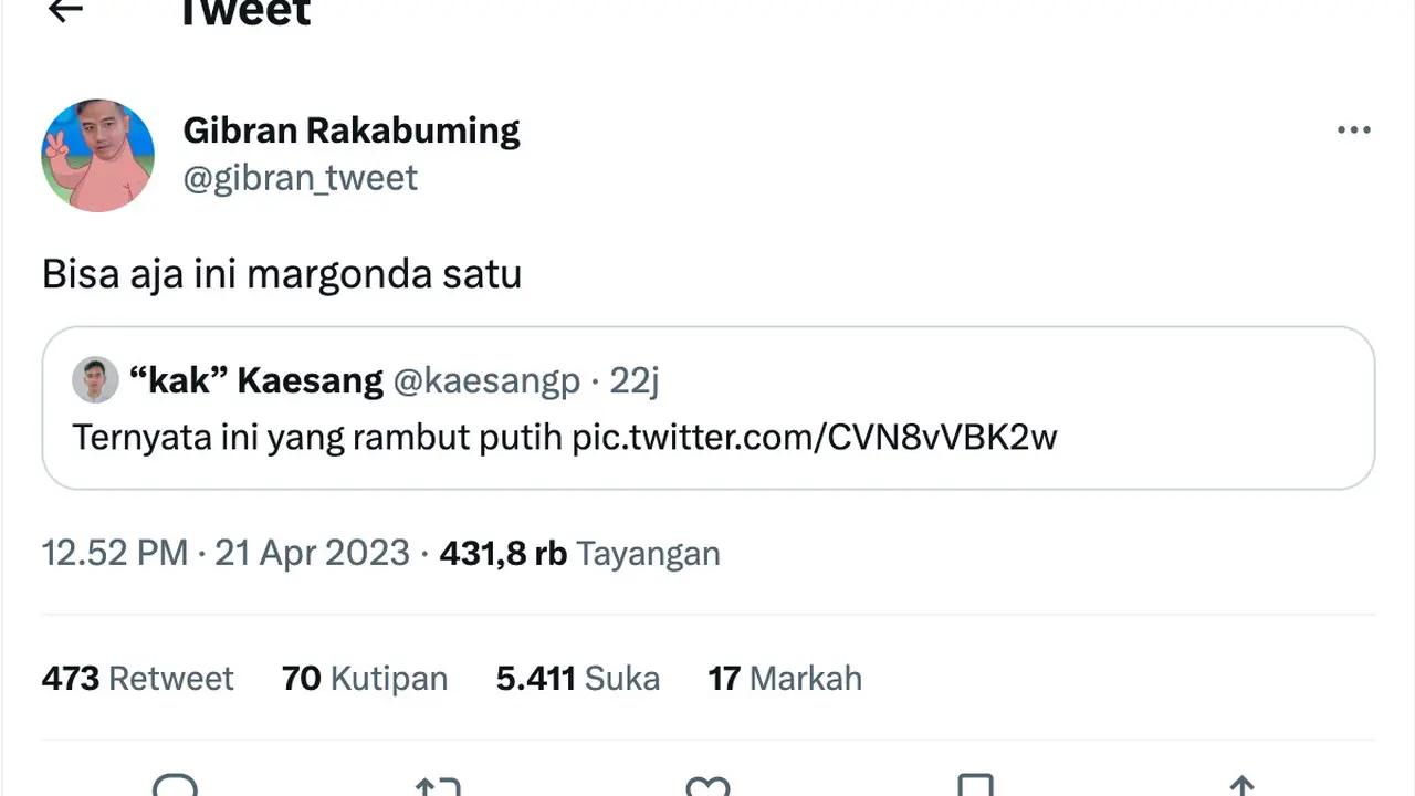 Heboh Gibran Rakabuming Sebut Kaesang Pangarep Margonda 1, Diduga Sinyal Maju Pilkada Depok 2024 ...