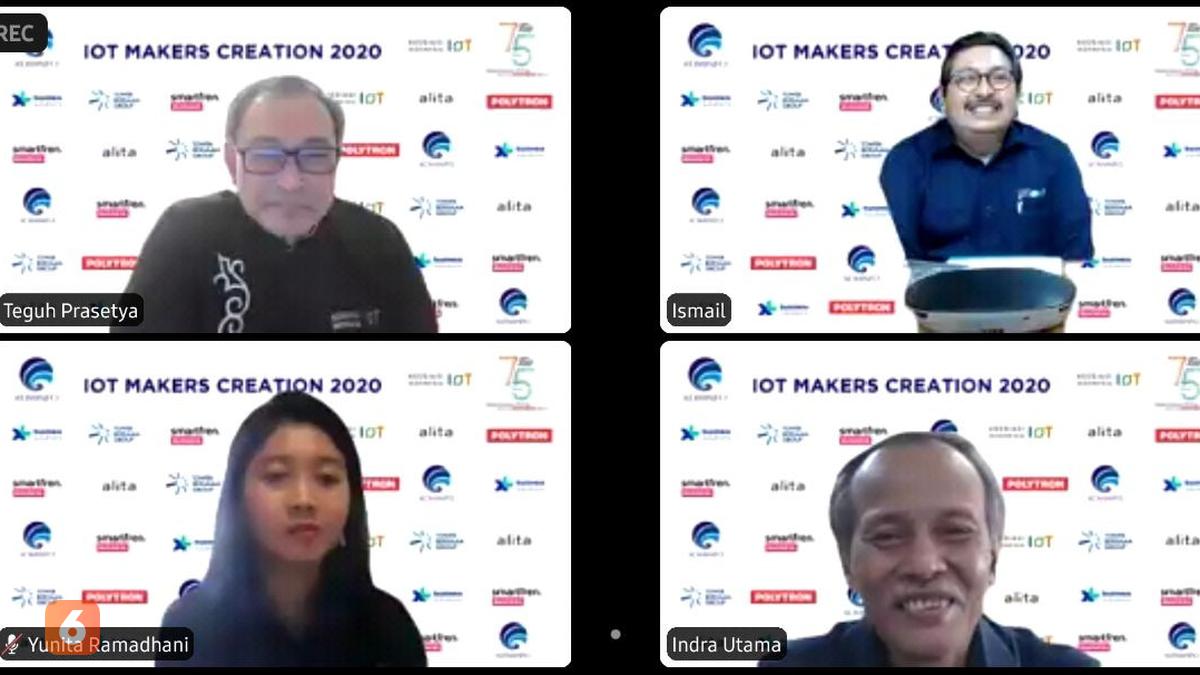 Kemkominfo Umumkan Tiga Pemenang IoT Makers Creation 2020 - Tekno Liputan6.com