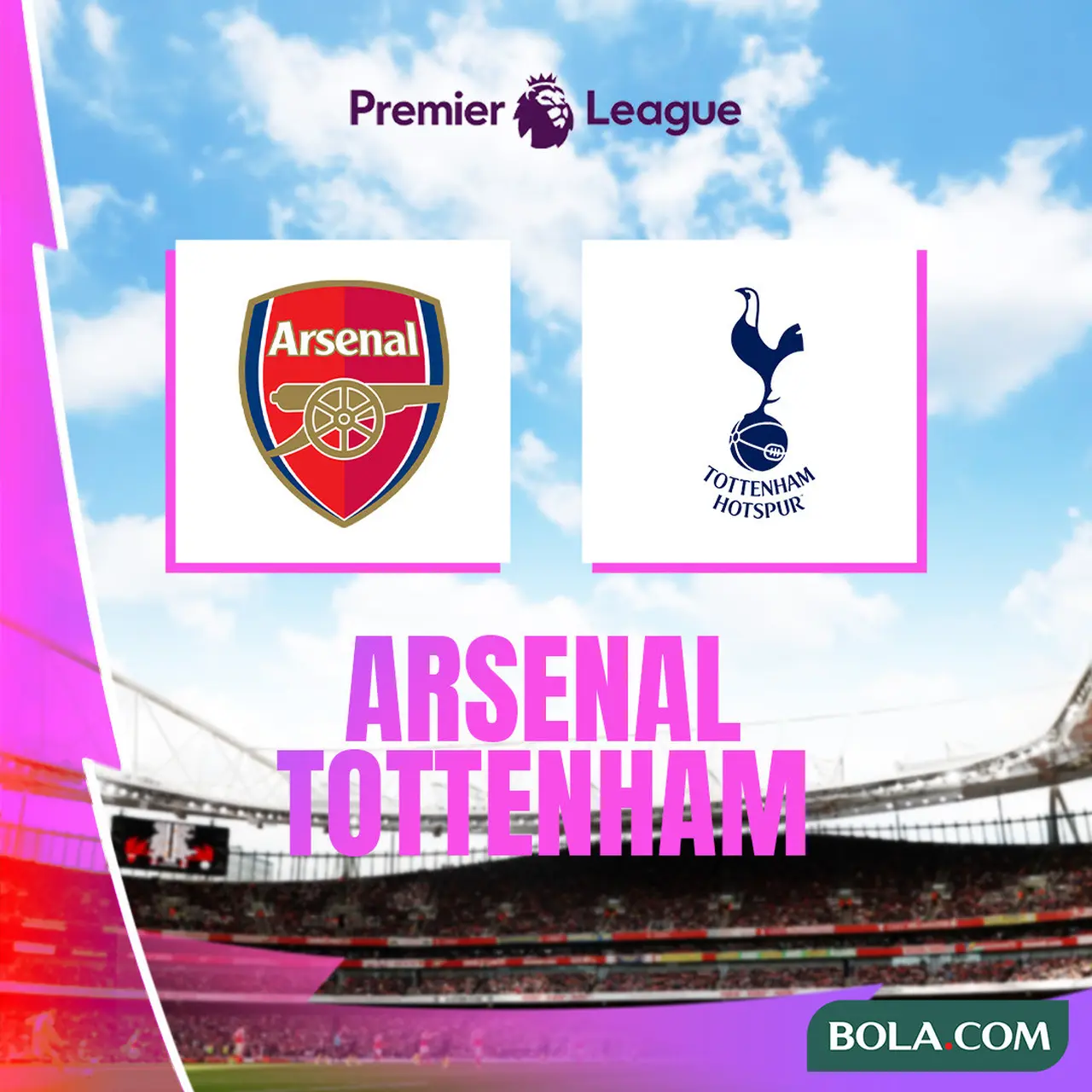 Link Live Streaming Liga Inggris Arsenal vs Tottenham Hotspur, Kamis 16 Januari 2025 Pukul 03.00 ...