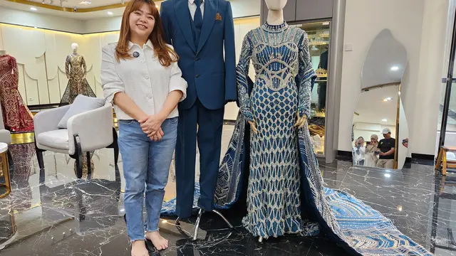 Kisah Gaun Pengantin Istri Rizky Ridho: Dari Jaring Gawang Hingga Sayap ...