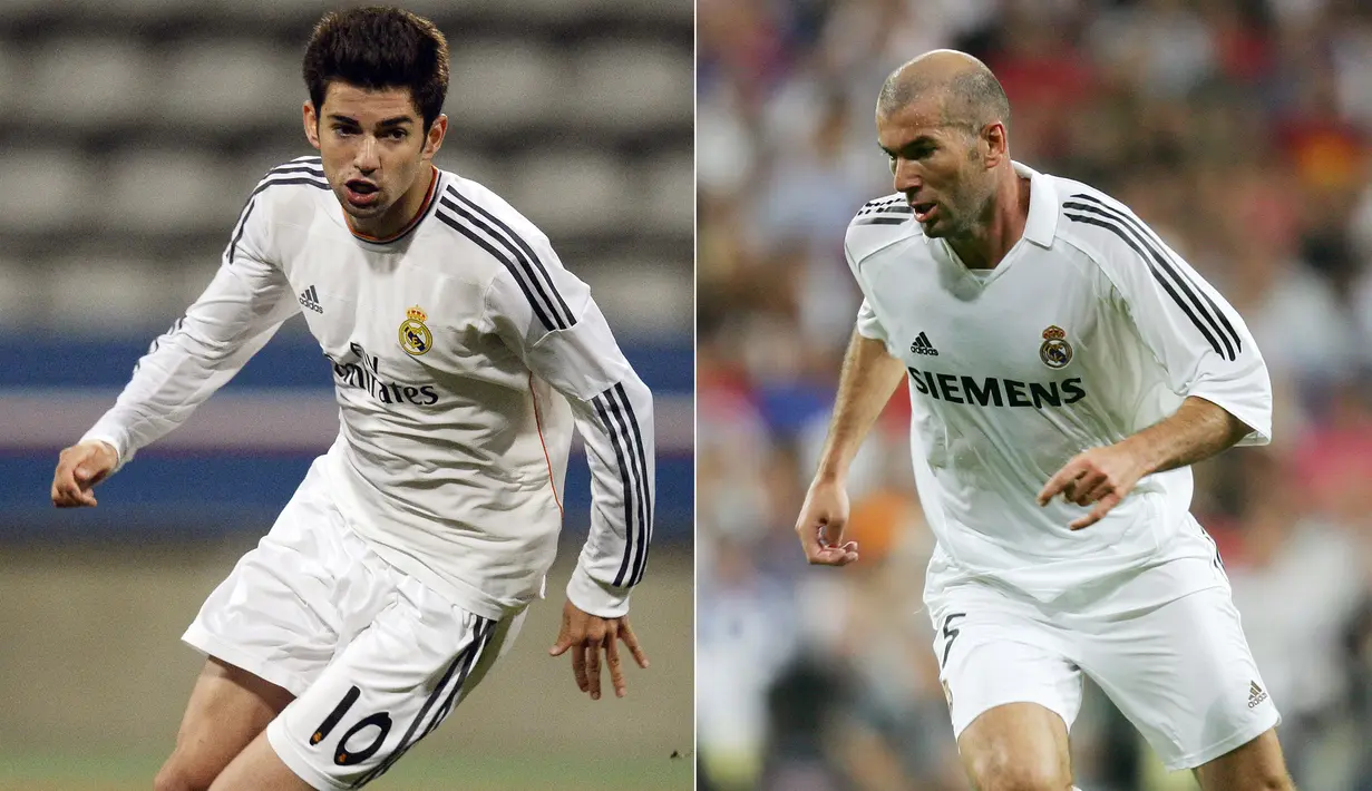 Debut Gemilang Enzo Zidane di Tim Utama Real Madrid - Foto Liputan6.com
