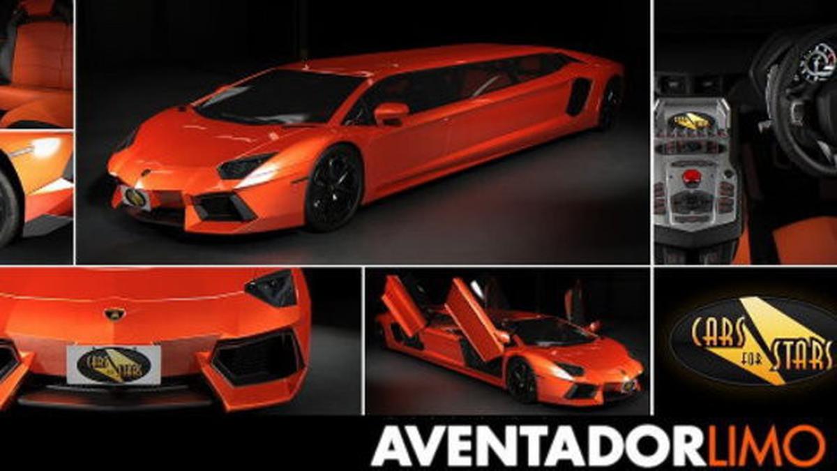 Limo Lamborghini Aventador