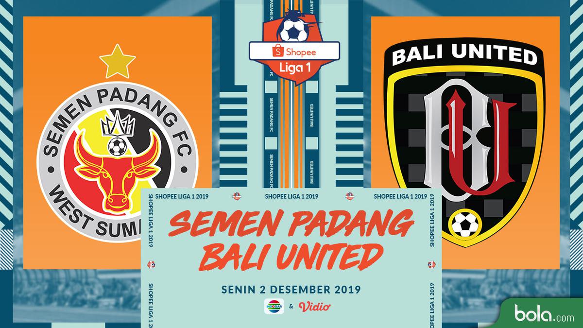 Eksklusif Live Streaming Shopee Liga 1 di Indosiar: Semen Padang Vs Bali United - Indonesia Bola.com