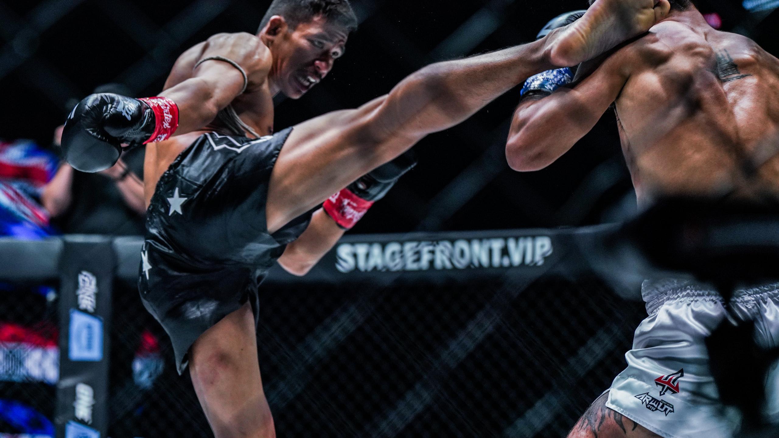 Superlek Kiatmoo9 vs Rodtang Jitmuangnon, Duel Dua Sahabat di One Fight ...