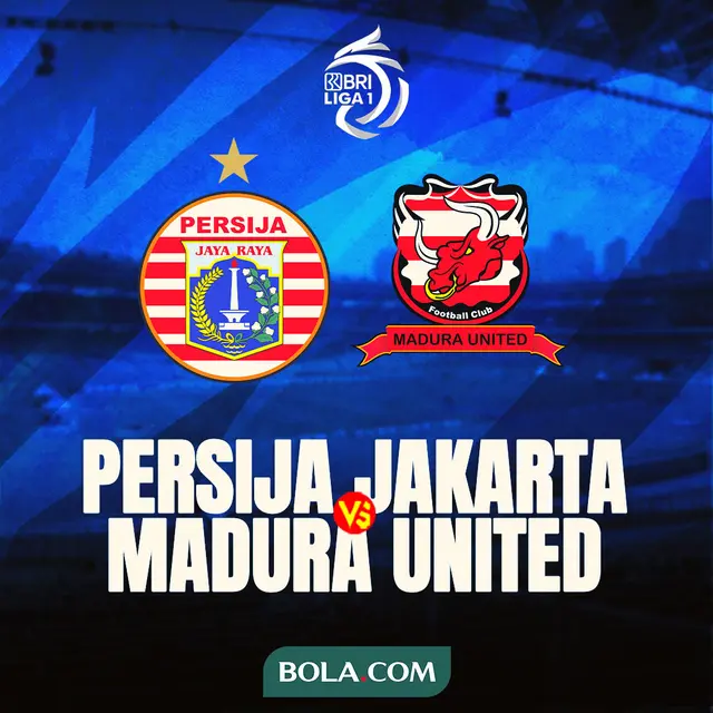 Link Live Streaming BRI Liga 1, Persija Jakarta Vs Madura United ...