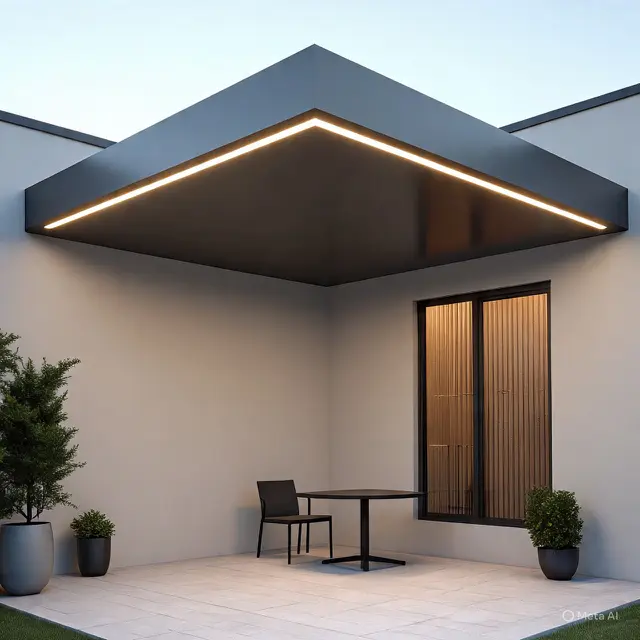 7 Model Kanopi Balkon Minimalis, Cocok untuk Tampilan Rumah Elegan dan ...