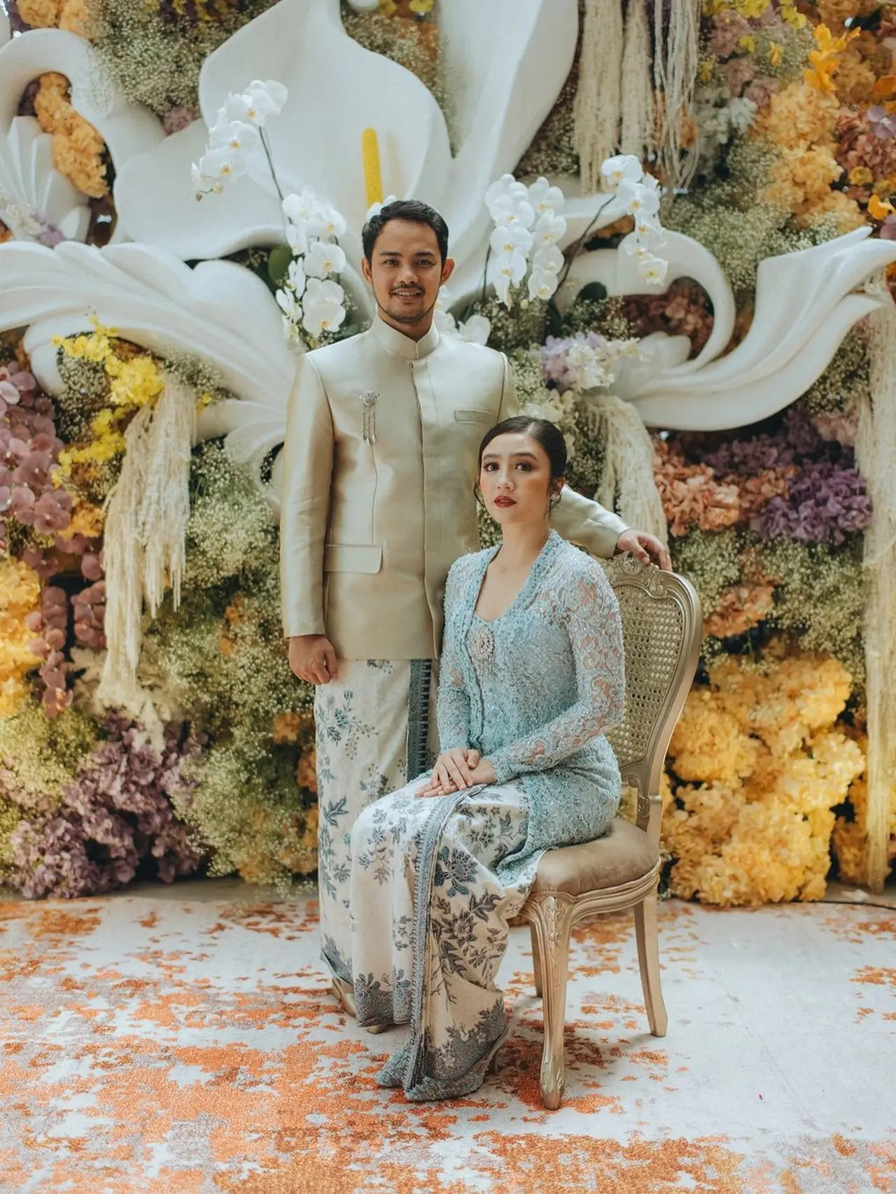 10 Potret Rangkaian Pernikahan Febby Rastanty dan Drajad, Digelar Mewah - Hot Liputan6.com