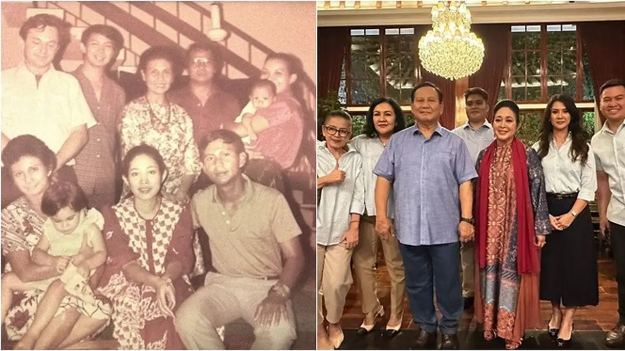 6 Potret Kebersamaan Prabowo dan Titiek Soeharto, Akrab Meski Sudah ...